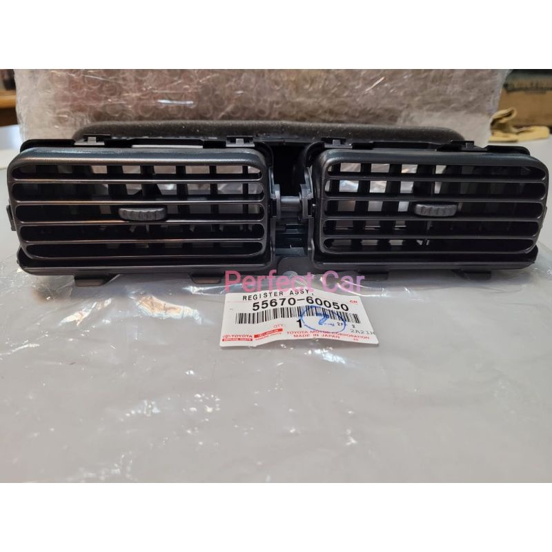 ORIGINAL TOYOTA PRADO RZJ95 - AIRCOND GRILLE CTR (1PCS) 55670-60050 ...