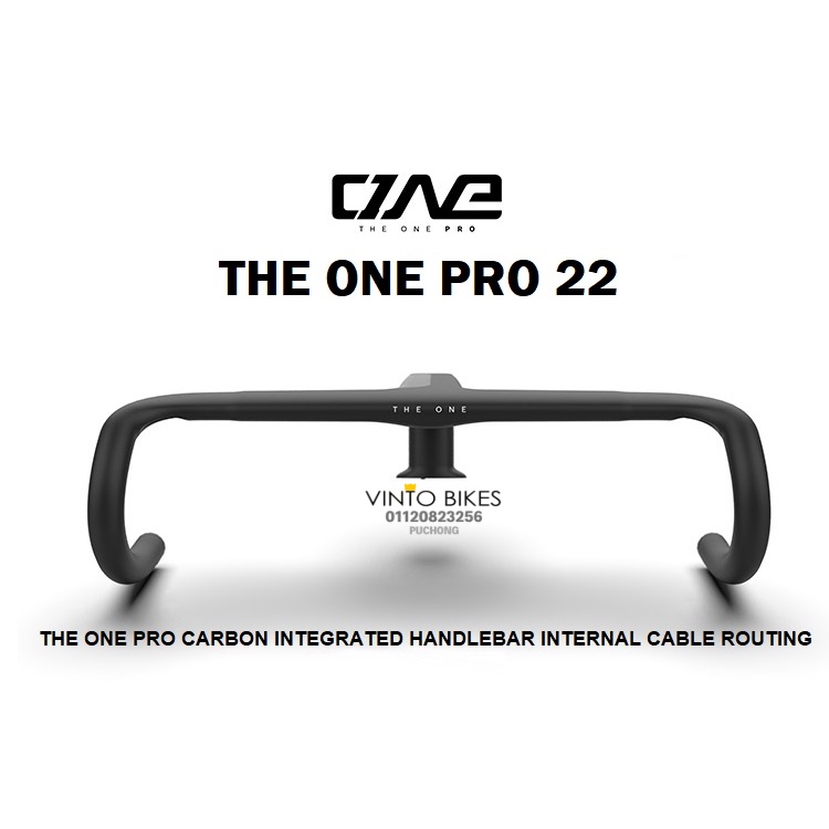 22 THE ONE PRO Road Carbon Fiber Intergrated Handlebar | Shopee Malaysia