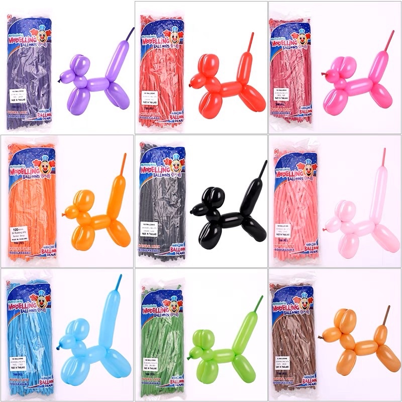[READY STOCK]•BK TWIST BALLOON• 260 LONG BALLOON CLOWN BALLON LATEX ...