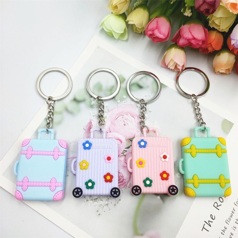 Keychain luggage bag mini (ready stock) | Shopee Malaysia