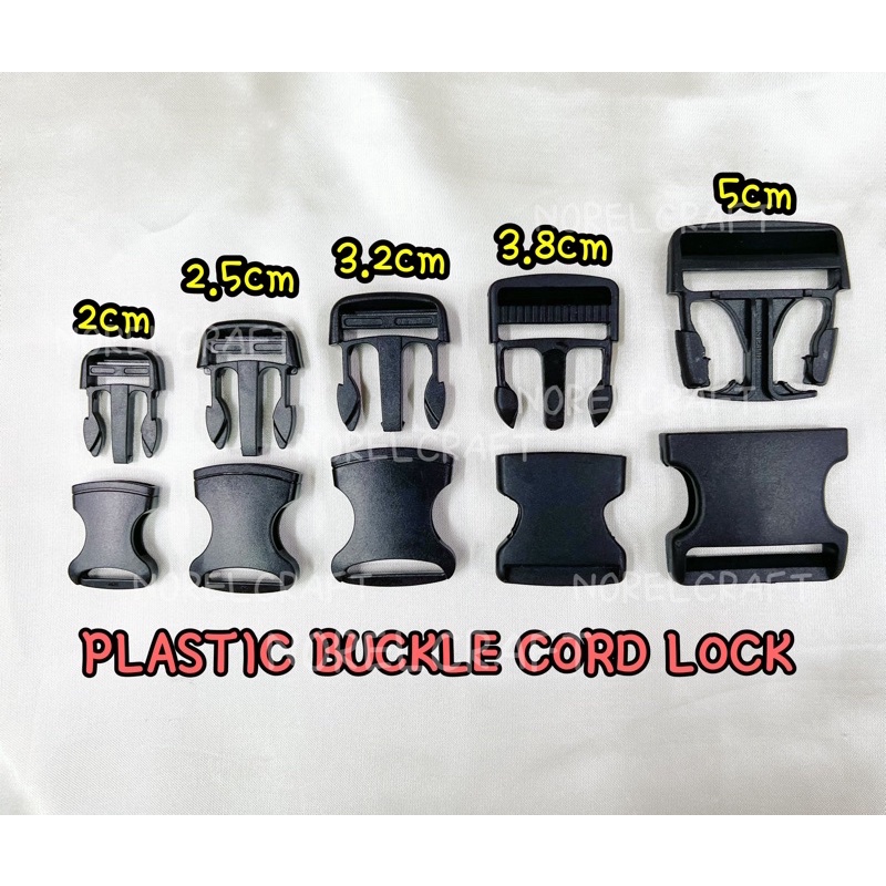 [4PCS/8PCS]PLASTIC BUCKLE CORD LOCK/PLASTIC SIDE RELEASE BUCKLE BAG ...
