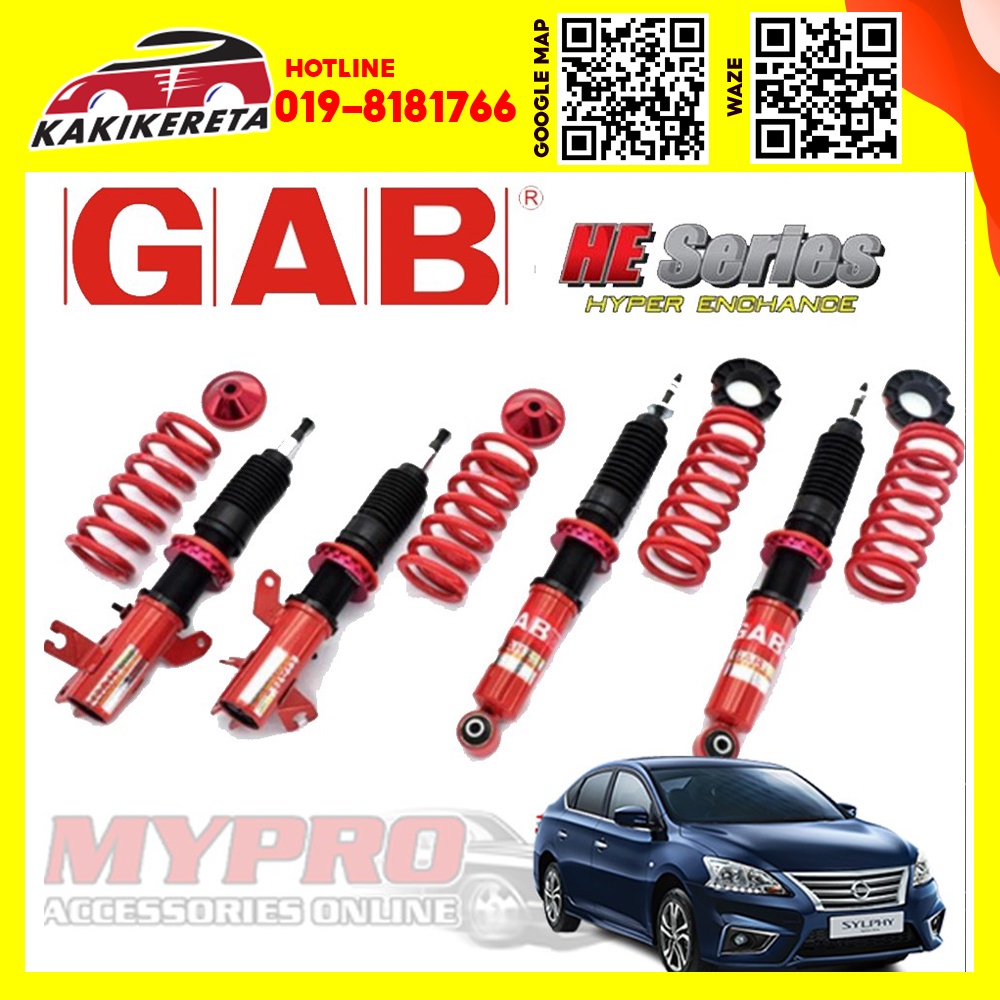 🔥Best🔥NISSAN 🇯🇵 SYLPHY 🇯🇵 Gab He Series Hi Lo Body shift Adjustable ...