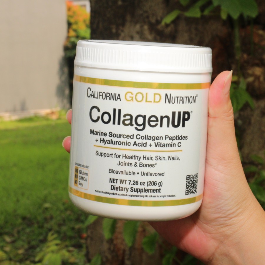 California Gold Nutrition CollagenUP collagen up hyaluronic acid ...