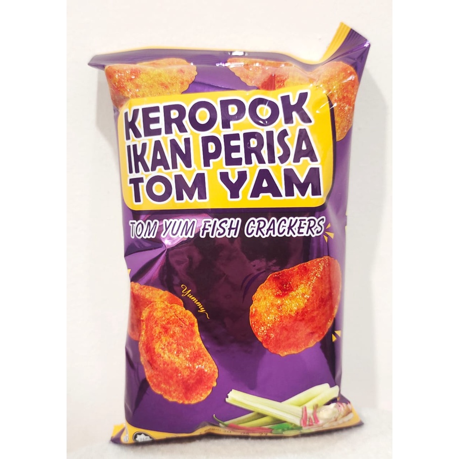 [FSC] Cap Menara Keropok Ikan Berperisa 50gm (Pedas/Tomyum/Madu ...