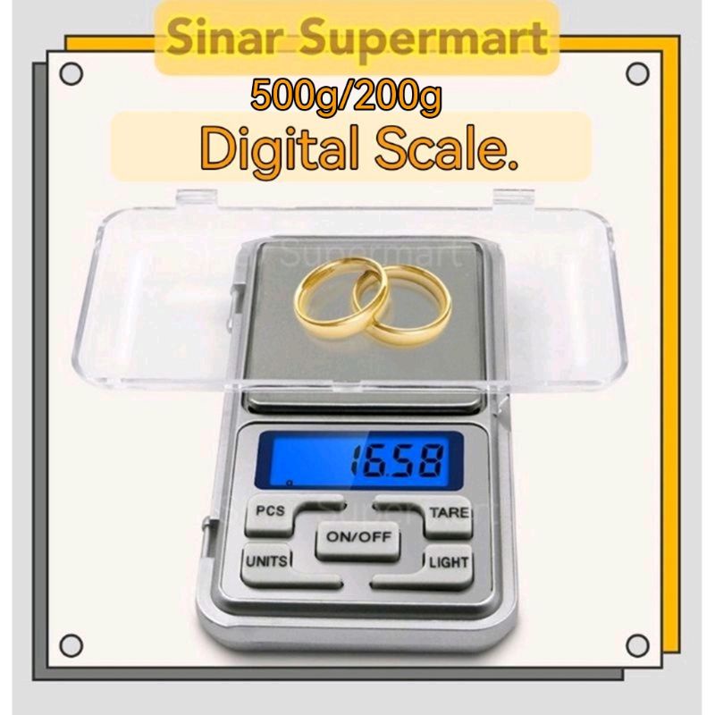 Digital Scale Portable Pocket Scale Jewelry Herb Small Item Weight ...