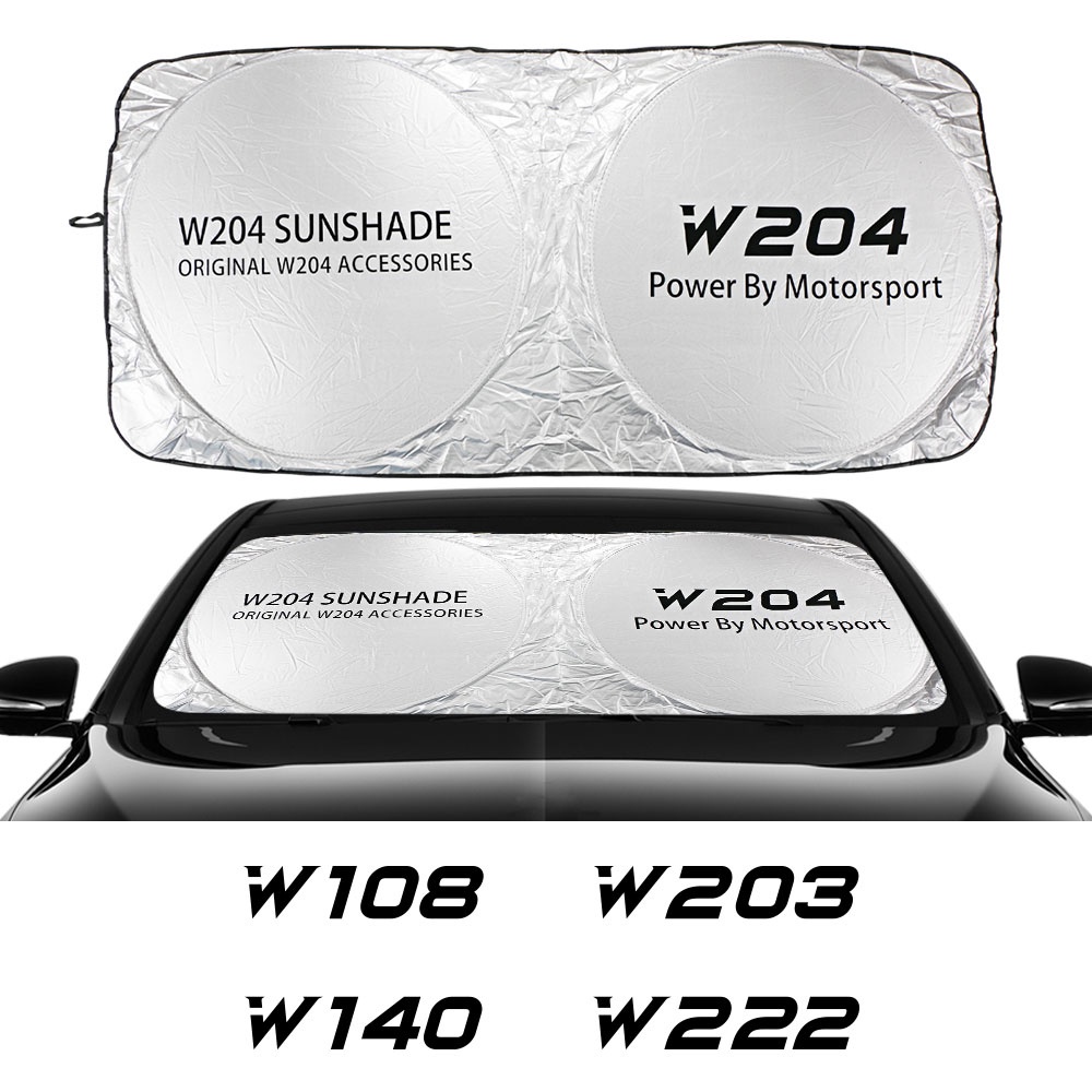 Car Windshield Sun Shade Cover For Mercedes W203 W204 W205 W211 W212 ...