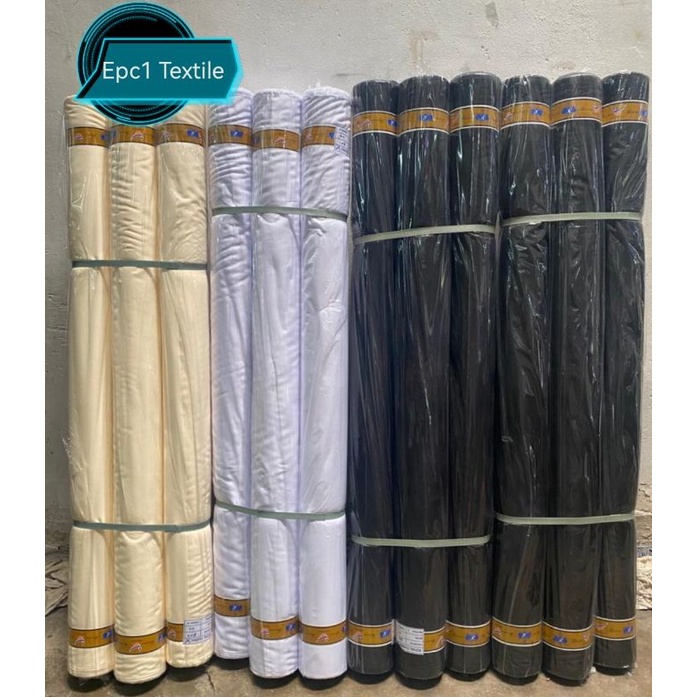 🛒44"/45" Kain Lining (Alas) / Pongee Royal Fabric Buatan Malaysia ...