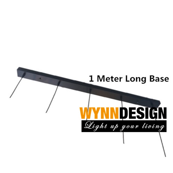 Wynn Design Long Based 1Meter/100cm Long Based for 5 Pendant Fixable 1M ...