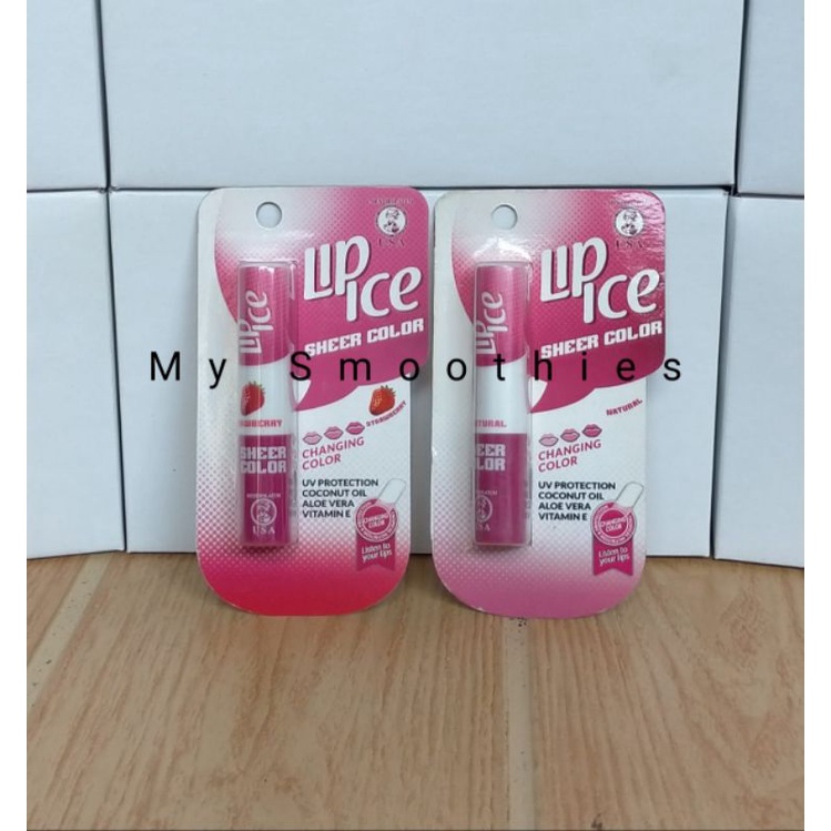 Lip ice SHEER COLOR /lip ice/lip Moisturizer | Shopee Malaysia