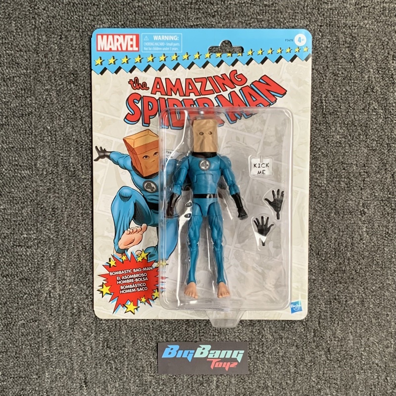 Hasbro Marvel Legends Retro Bombastic Bag-Man Action Figure (In-Stock ...