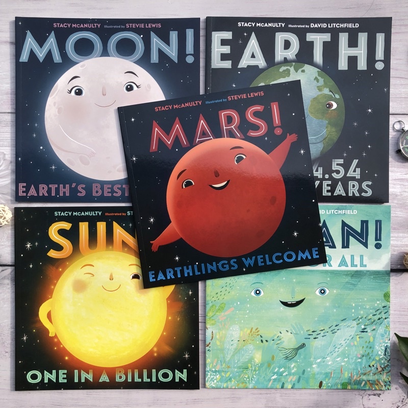 Bridge2Soul【Original】Our Universe Book Series Sun+Earth+Moon+Ocean+Mars ...