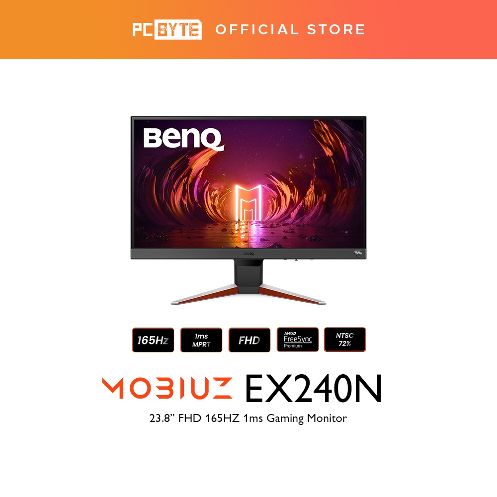 BenQ MOBIUZ EX240N 24" FHD VA 165Hz 1ms Gaming Monitor PCByte | Shopee ...