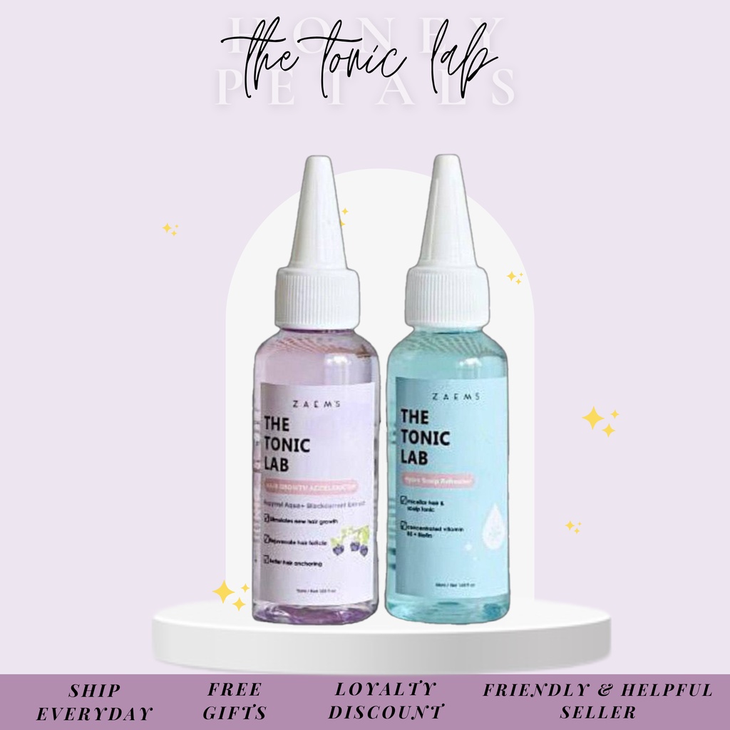 THE TONIC LAB Hair Growth Accelerator | Hydra Scalp Refresher | Shopee ...