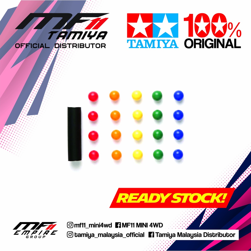 Tamiya Mini 4wd Stabilizer Ball Cap Bright (15386) | Shopee Malaysia