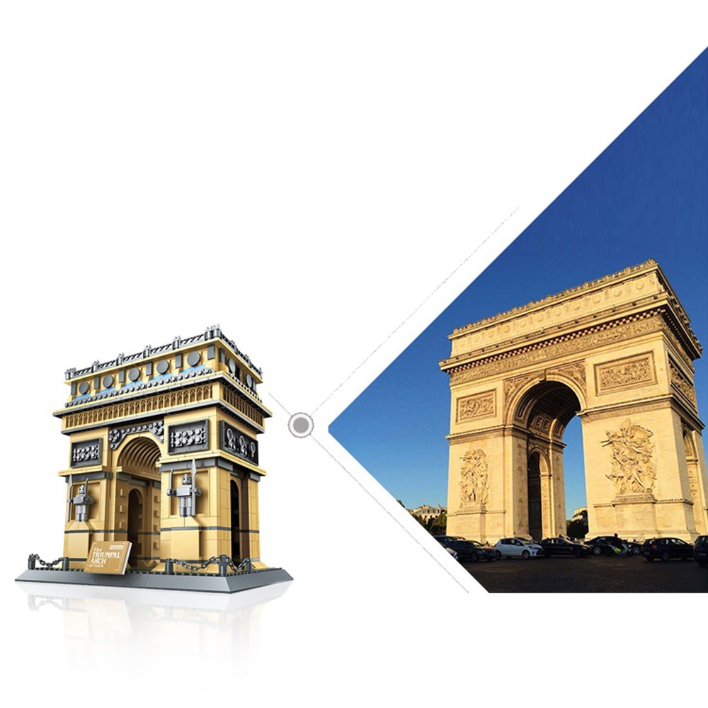 Wange World Famous Architecture The Triumphal Arch of Paris Series ...