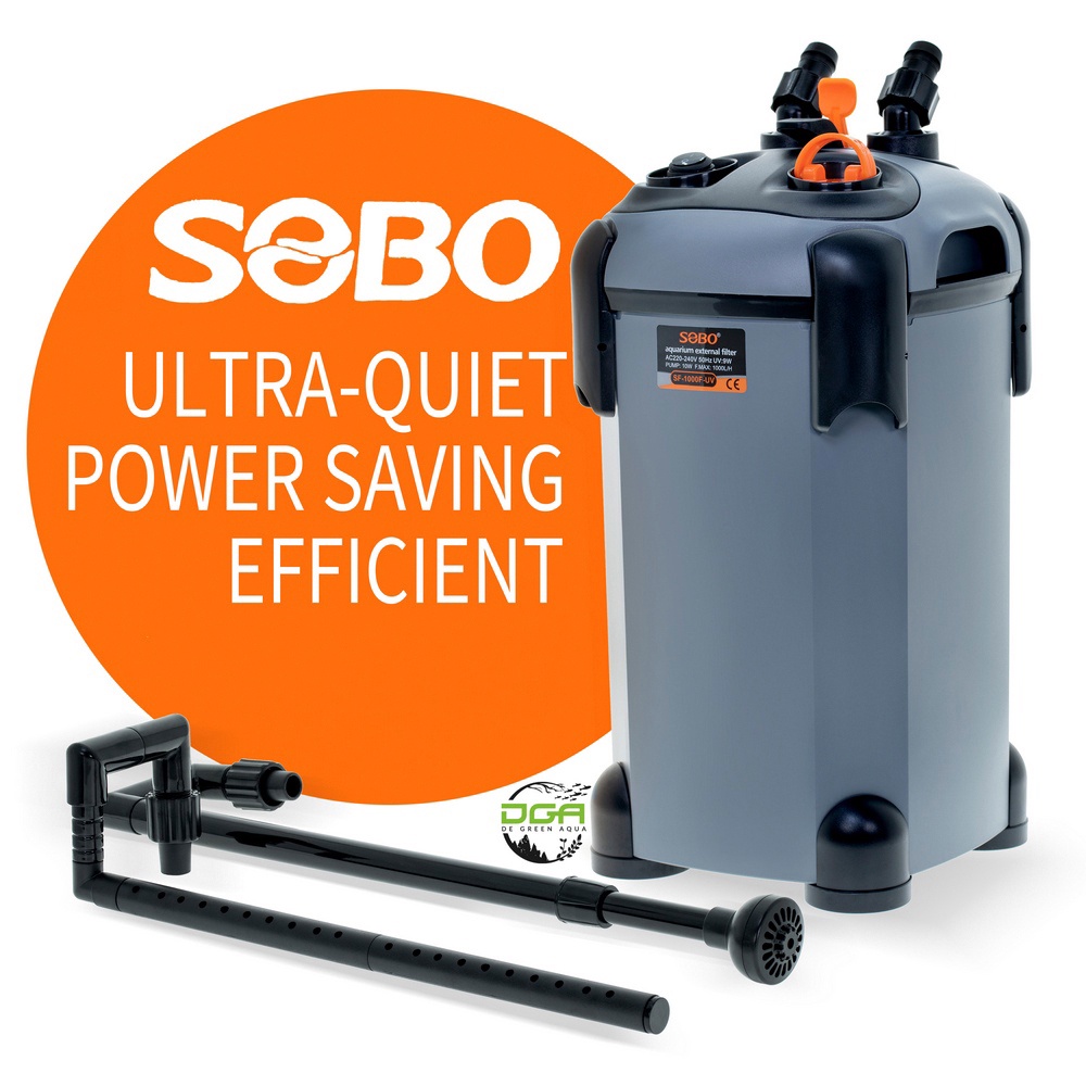 Aquatic SOBO Canister External Filter with UV SF-650F/SF-850F/1000F ...