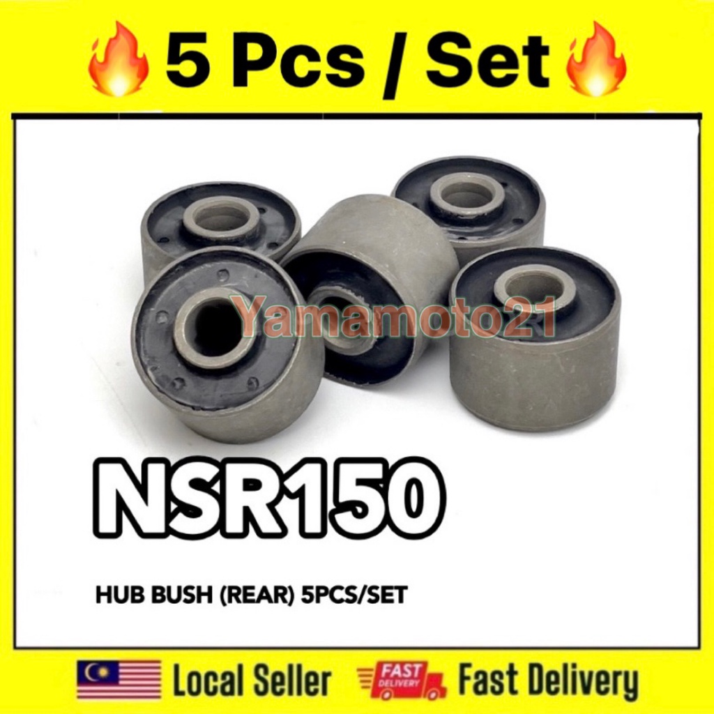 HONDA NSR NSR150 NSR 150 REAR HUB BUSH SET (5PCS) SPOCKET SPOKET ...