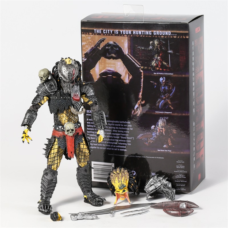 Neca Predator Concrete Jungle Ultimate SCARFACE Action Figure | Shopee ...