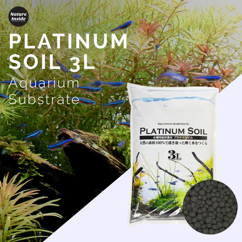 JUN Platinum Aquatic Soil 3L Aquarium Substrate *New* | Shopee Malaysia