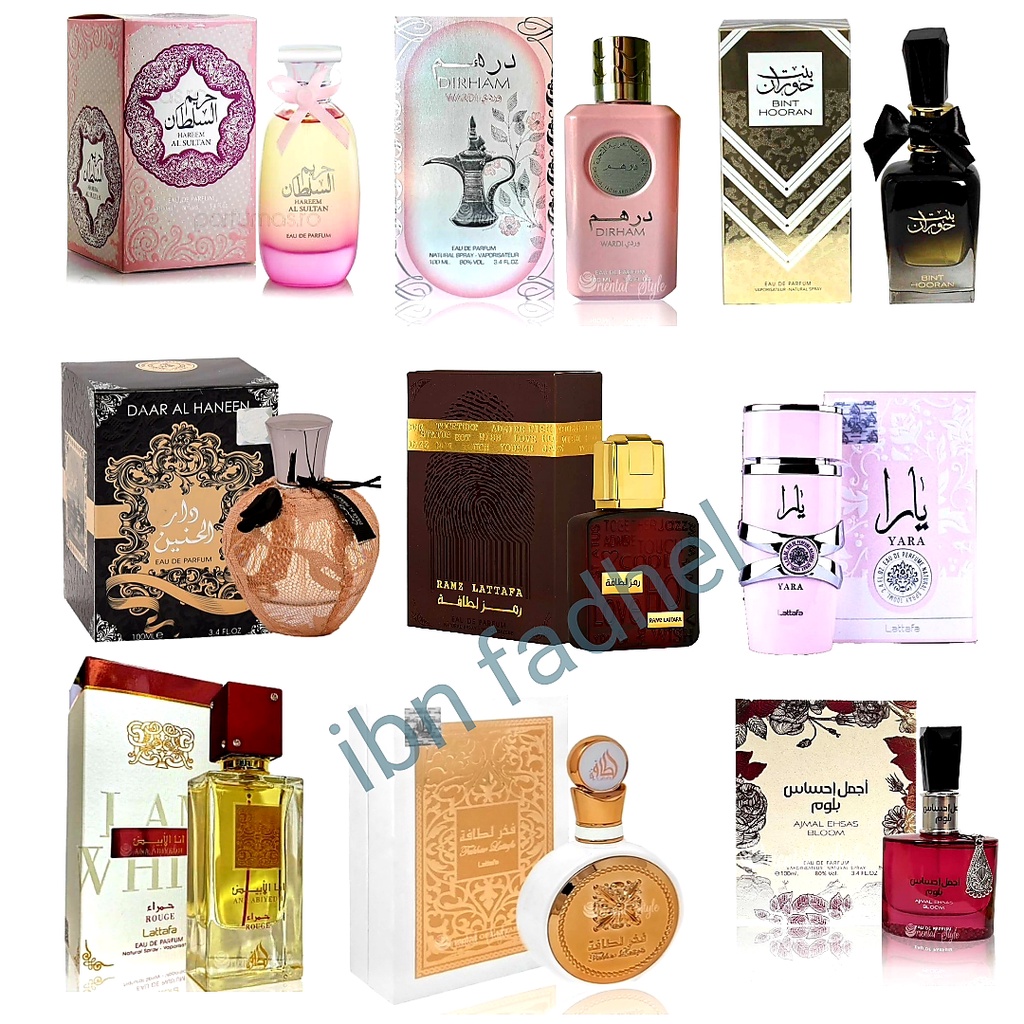 Minyak Wangi Arab Untuk Wanita 100ml, Arab Dubai Perfume yara hareem al ...