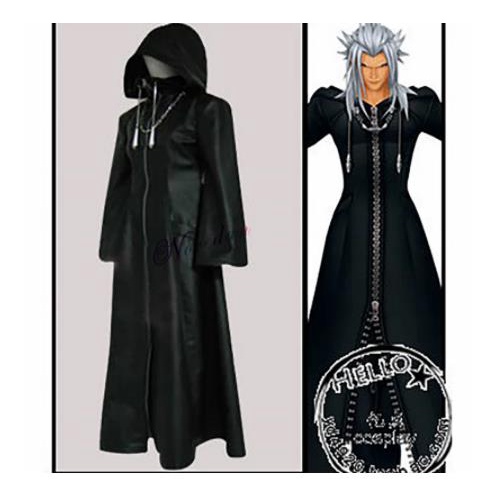 2022 Anime Game Kingdom Hearts 2 Organization XIII Black Coat Robe ...