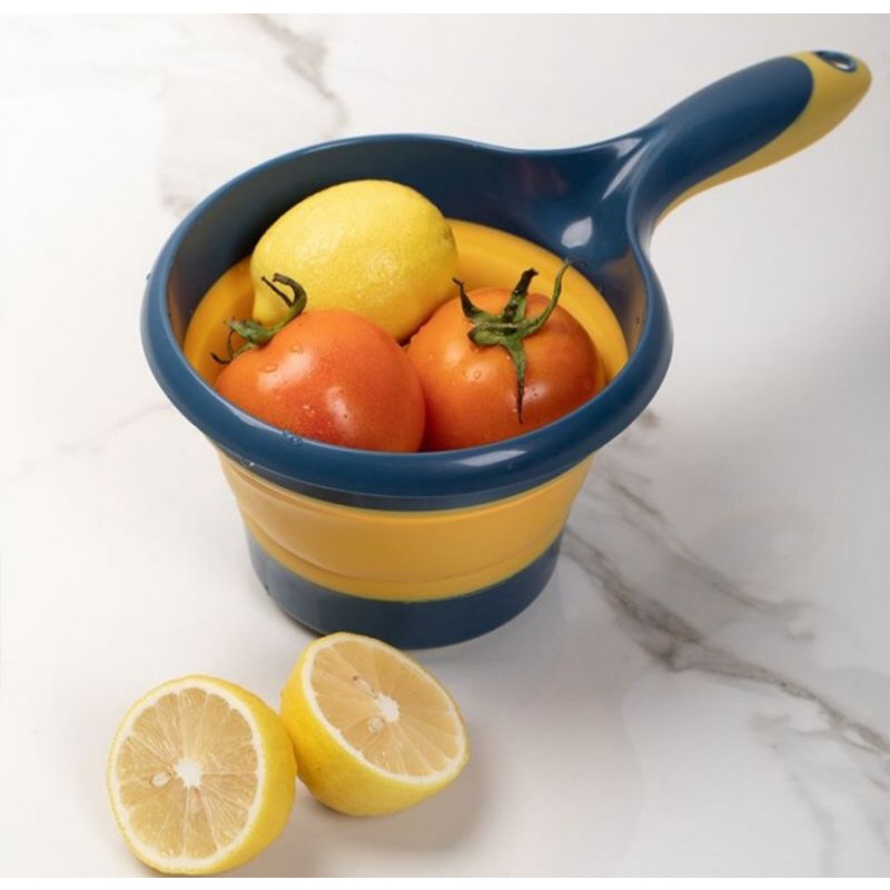 Folding Bath Dipper/Multipurpose Water Dipper/Silicone Dipper | Shopee ...