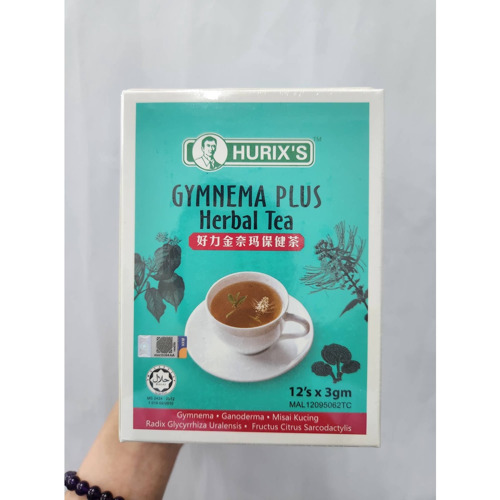 (exp:3/2026) Hurix's Gymnema Plus Herbal Tea (3g x 12 sachets) | Shopee Malaysia