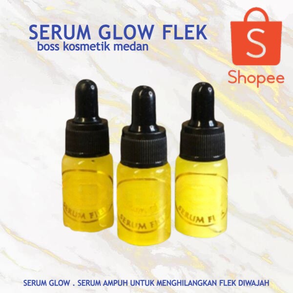 Glow FLEX SERUM 10ML - Effective In Removing Spots On The Face (Yellow) | Shopee Malaysia