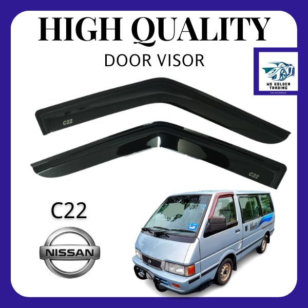 NISSAN VANETTE C22 2DR FLAT DOOR VISOR SUN VISOR AIR PRESS (10CM ...