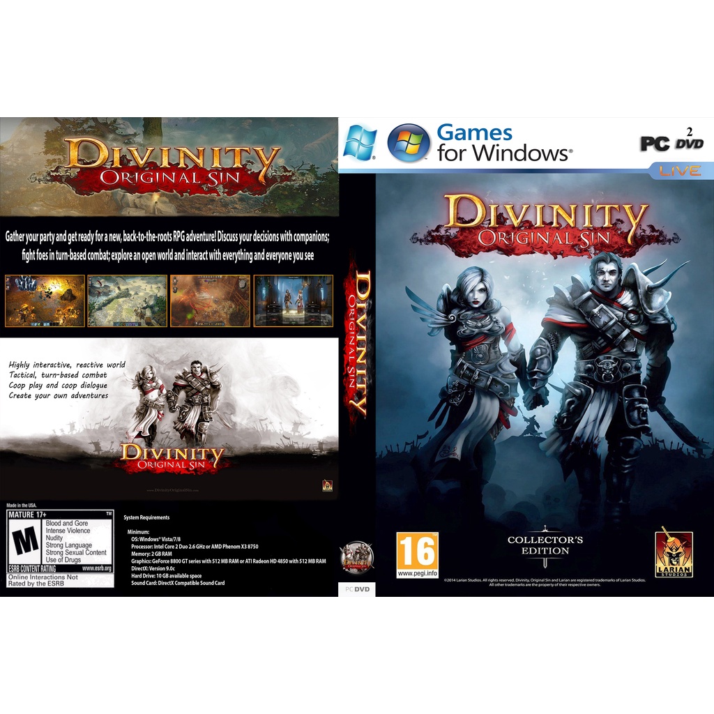 Divinity: Original Sin PC GAME [Offline INSTALLATION] | Shopee Malaysia