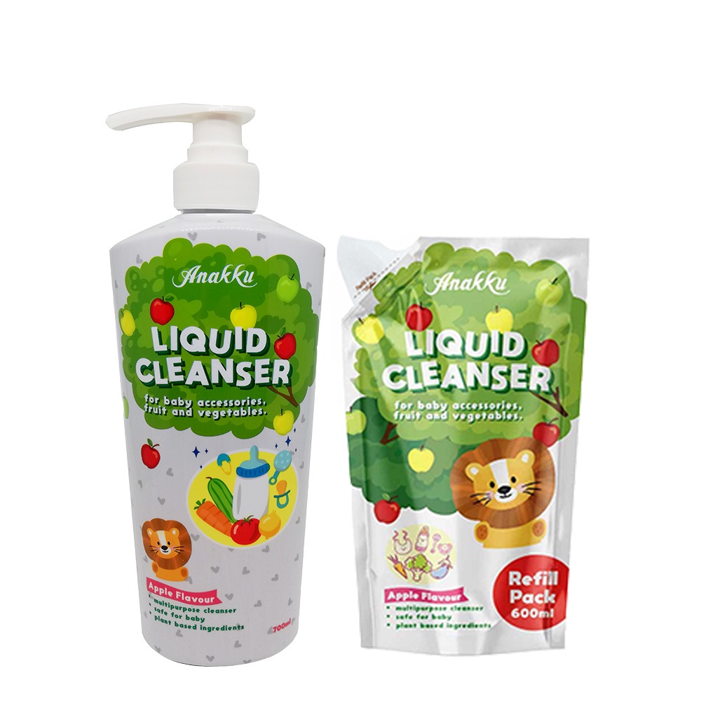 Anakku Liquid Cleanser Apple Flavour 700ml (175-400) | Shopee Malaysia