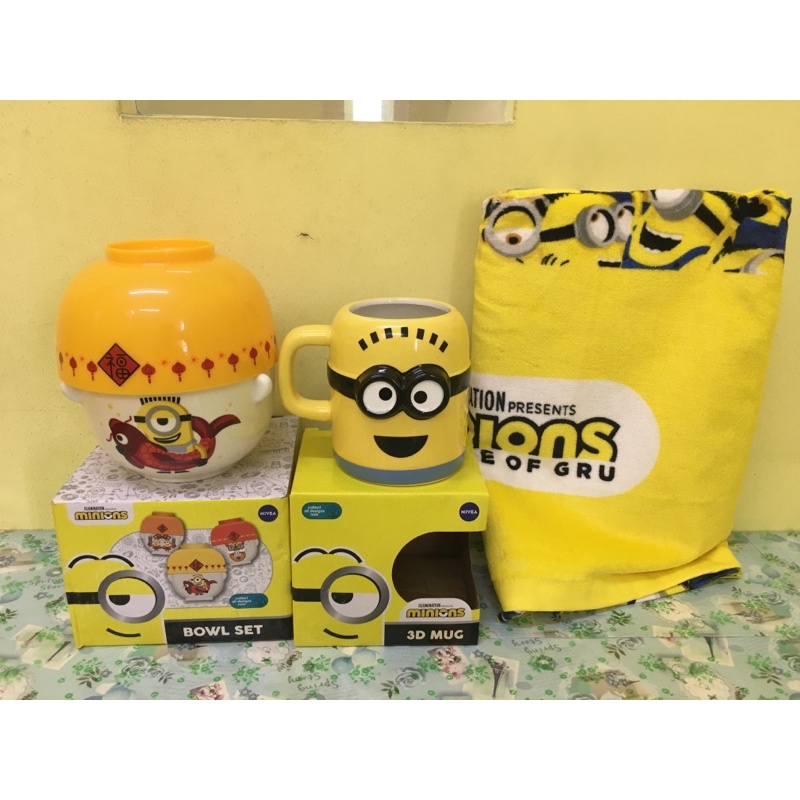 Minion Bowl / Minion Mug | Shopee Malaysia