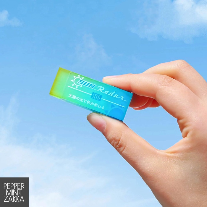SEED Solar Radar Eraser EP-SN Color-changing Plastic Eraser (Light ...