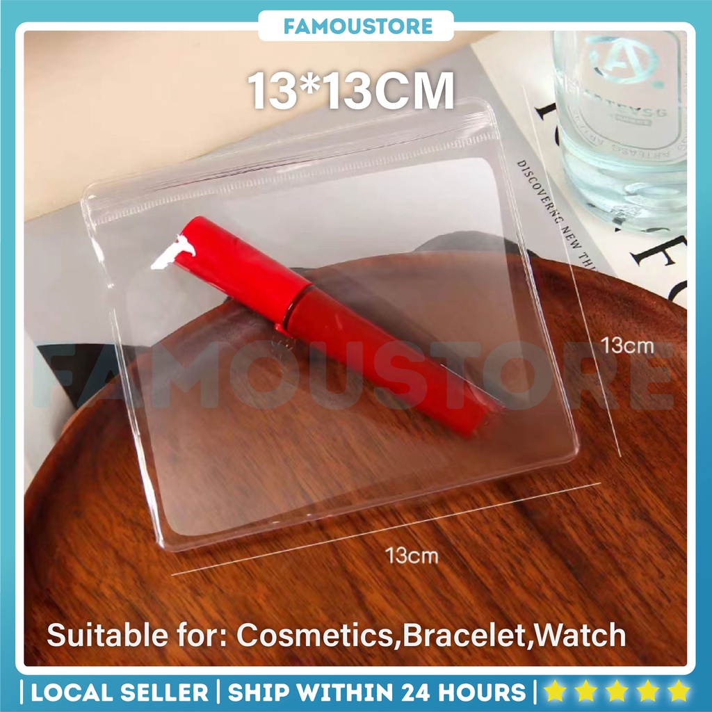 PVC Zipper Bag Jewellery Bag Jewelry Mini Zip Lock Bag Transparent ...