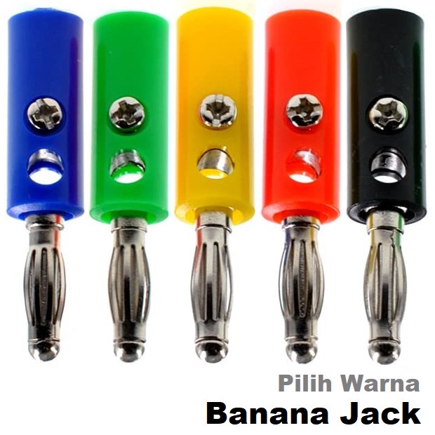 Banana Jack Male Connector Male Terminal Connector Male Speaker Cable ...