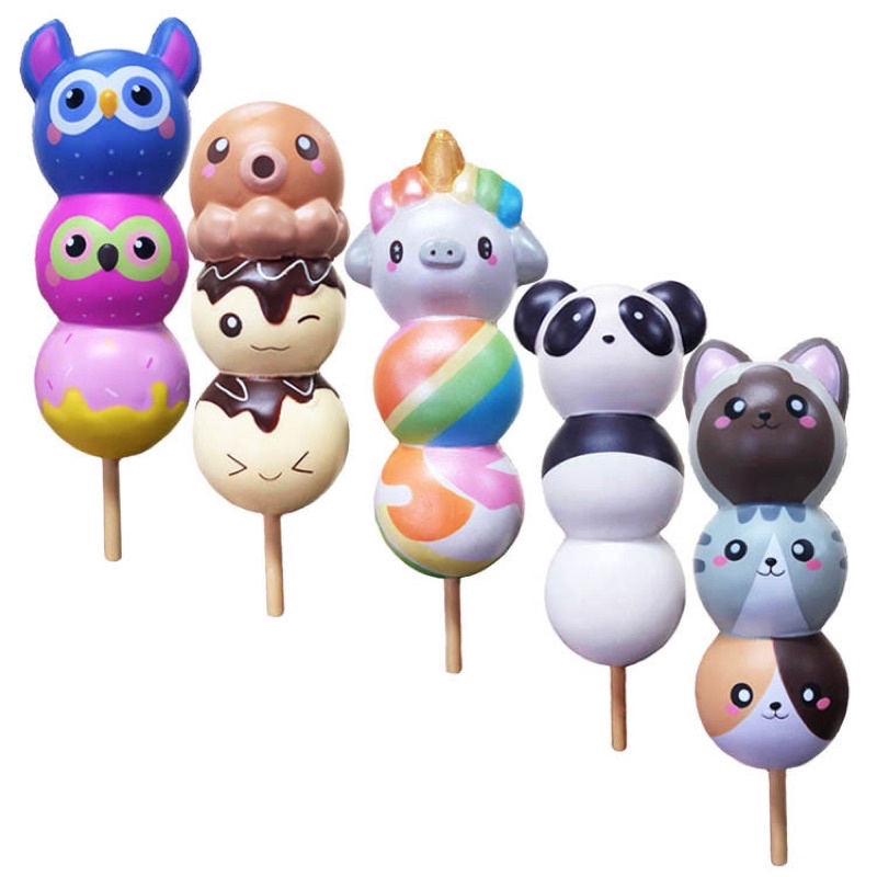 Squishy Punimaru Dango Collection 100% Original Many Models You Can Choose Soft & Slow Rising ...