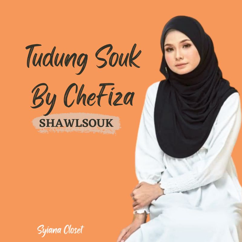 Shawl Souk BCF Shawl Souk ByChefiza Shawl instant Tudung raya Selendang ...