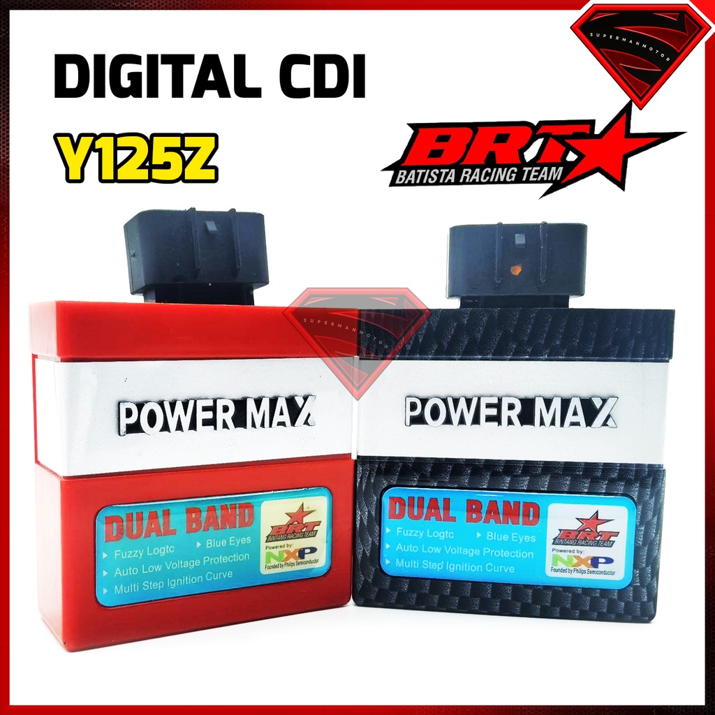 CDI RACING THAILAND / INDONESIA / ADJUSTABLE 9 MAP ORIGINAL LC135 Y125 Y125ZR Y125Z NO CUT OFF ...