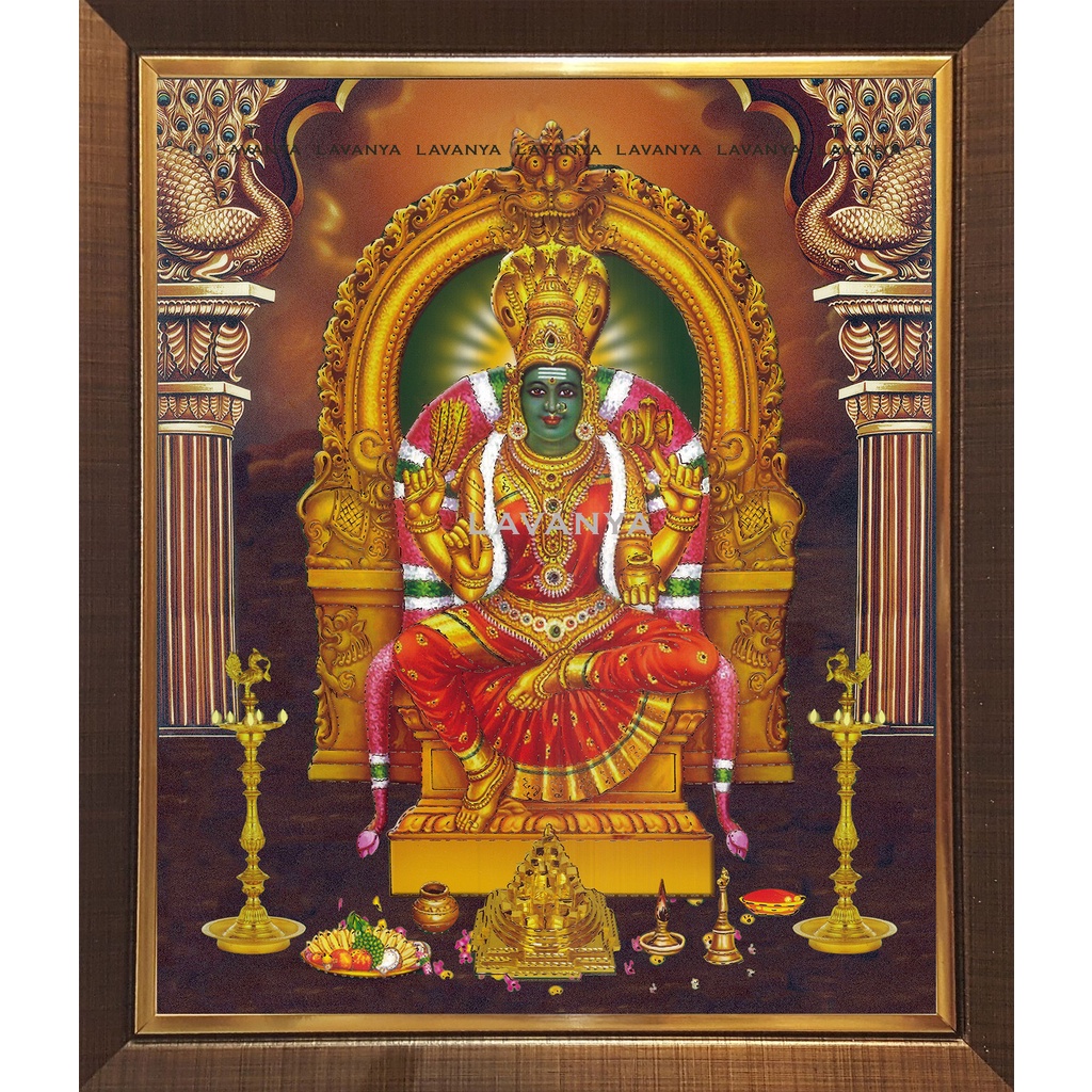 Patchai Amman Digital Photo with Lamination and Frame (L257A) | Shopee Malaysia