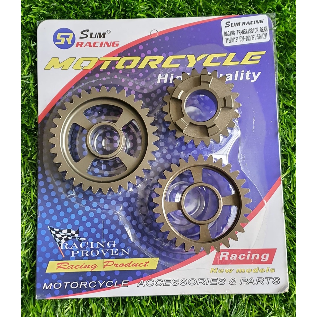 Gear Ratio GEAR BOX ENGINE YAMAHA JUPITER MX KING/MX 5S/MX 135 OLD SUM RACING MALAYSIA | Shopee ...