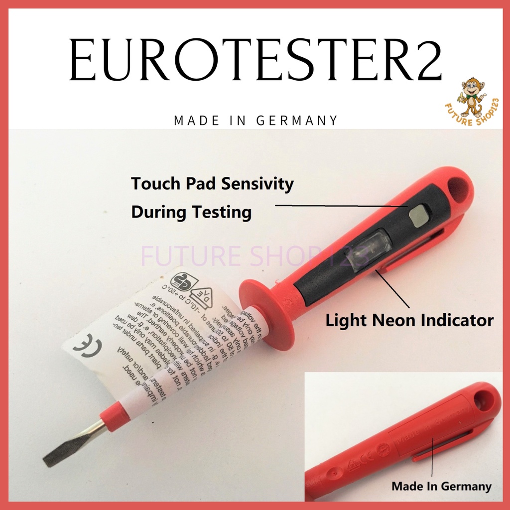 EUROTESTER TEST PEN HIGH QUALITY 150MM MADE IN GERMANY | Shopee Malaysia