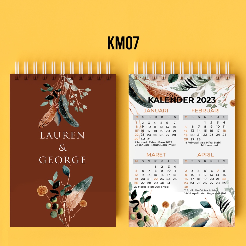 Custom Mini Calendar Souvenir | Shopee Malaysia