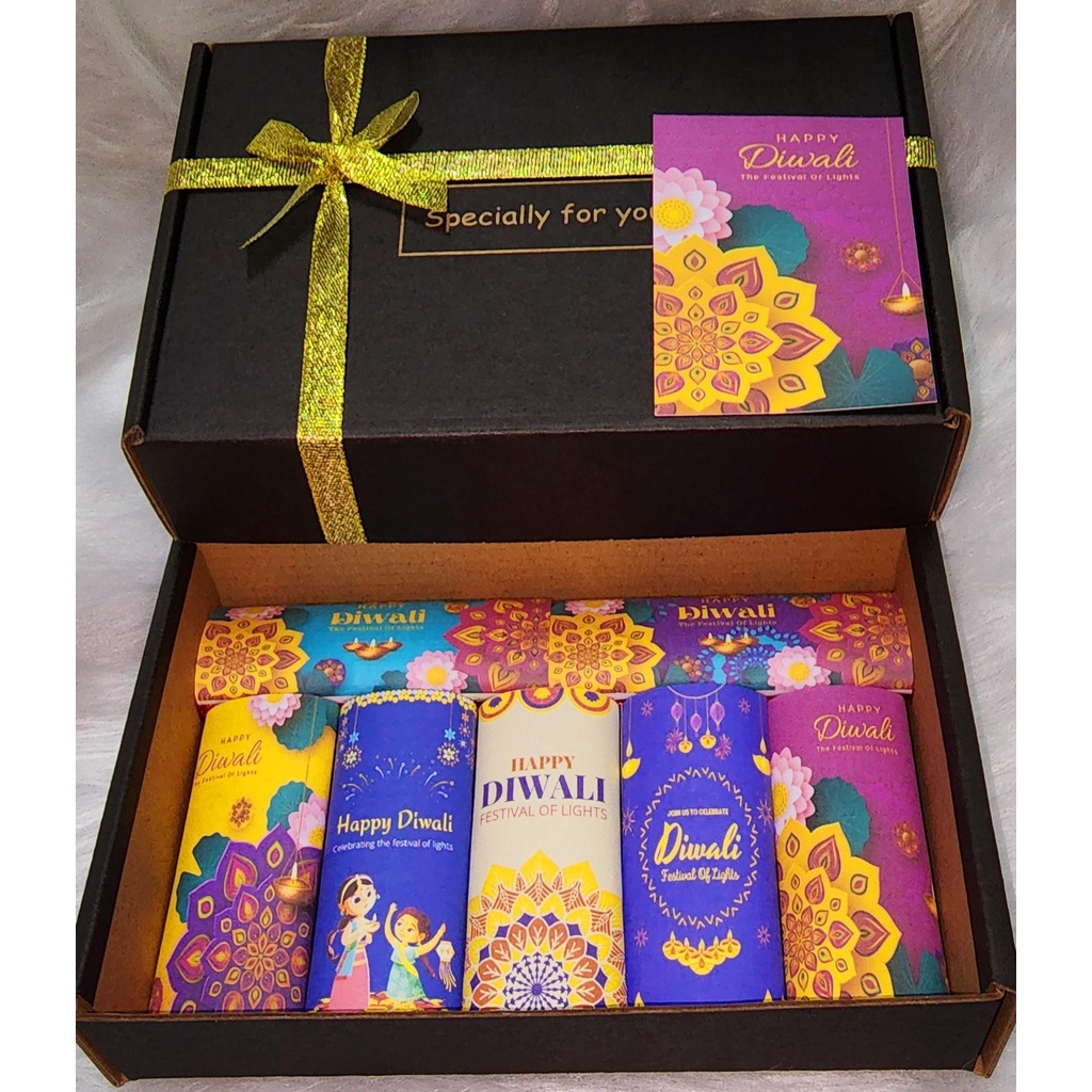 🧨Happy Deepavali Design 5 Personalized Surprise Chocolate Gift Box 5 ...