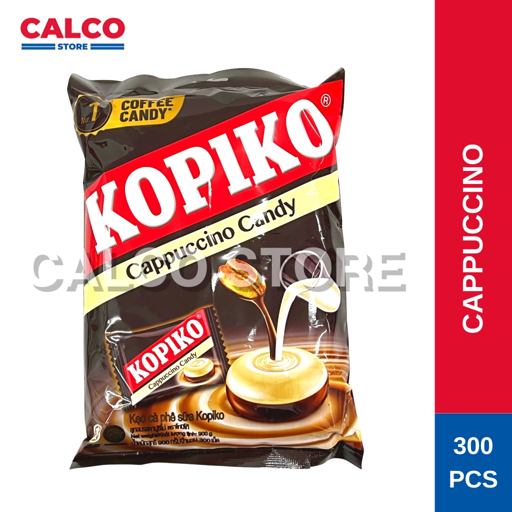(3g x 300's) Kopiko Coffee Cappuccino Candy Sweets Gula-Gula Kopi ...