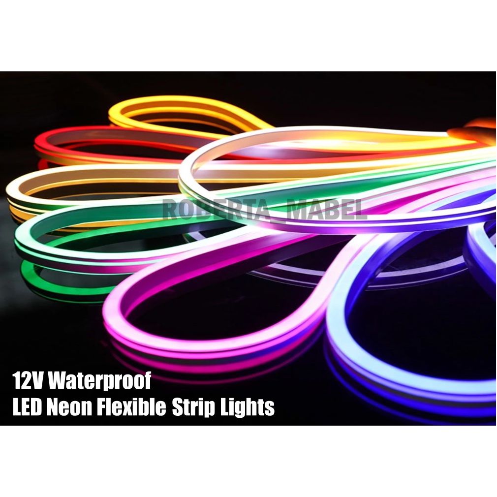 Neon Light 12V Waterproof LED Strip Lights Flexible Rope Tube ...