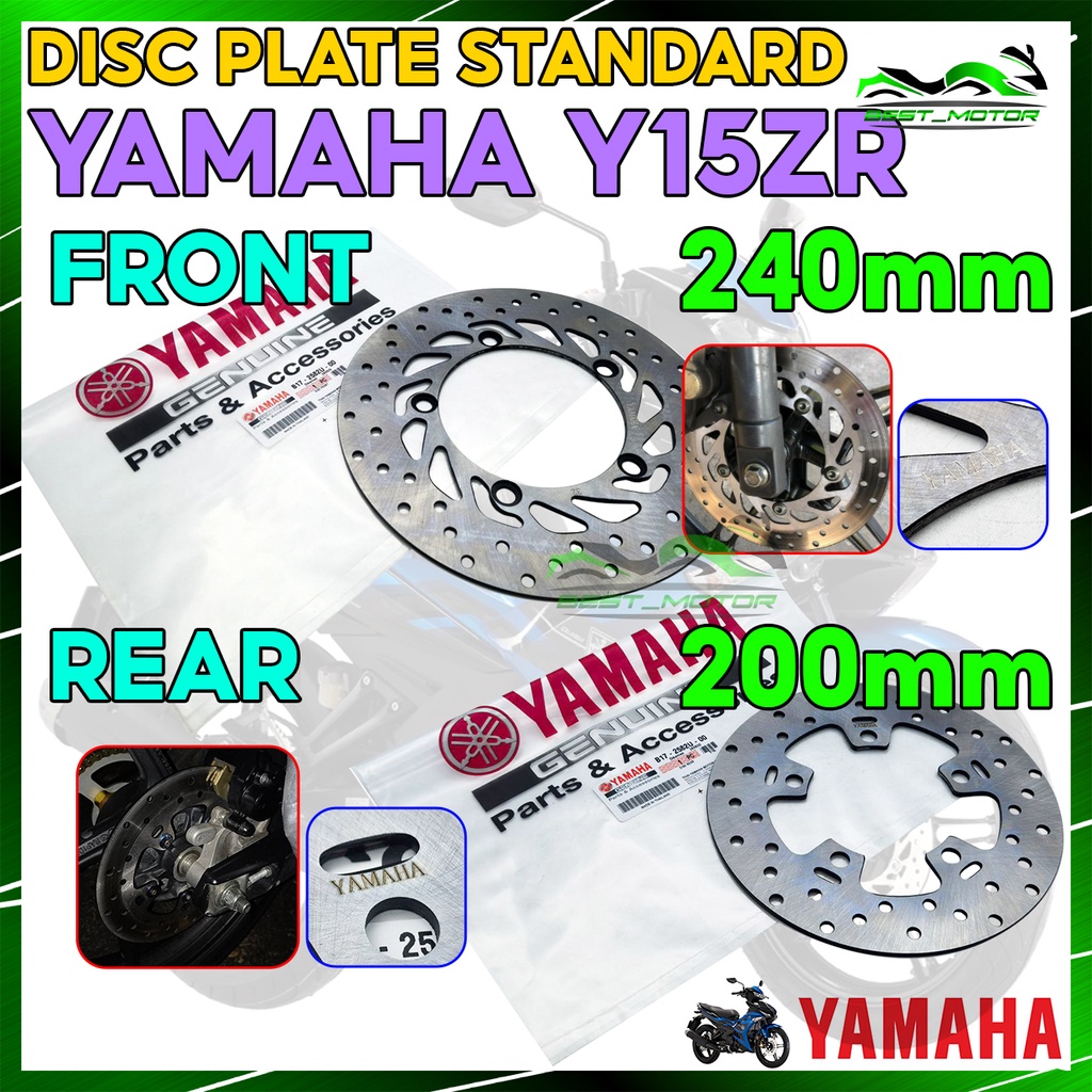 DISC FRONT YAMAHA Y15 V1 V2 ORIGINAL YAMAHA 245MM [ STANDARD DISC FRONT ...