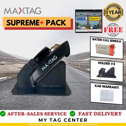 MaxTag w Rubber Holder 1 Year Warranty Smart Tag Touch n Go Original ...