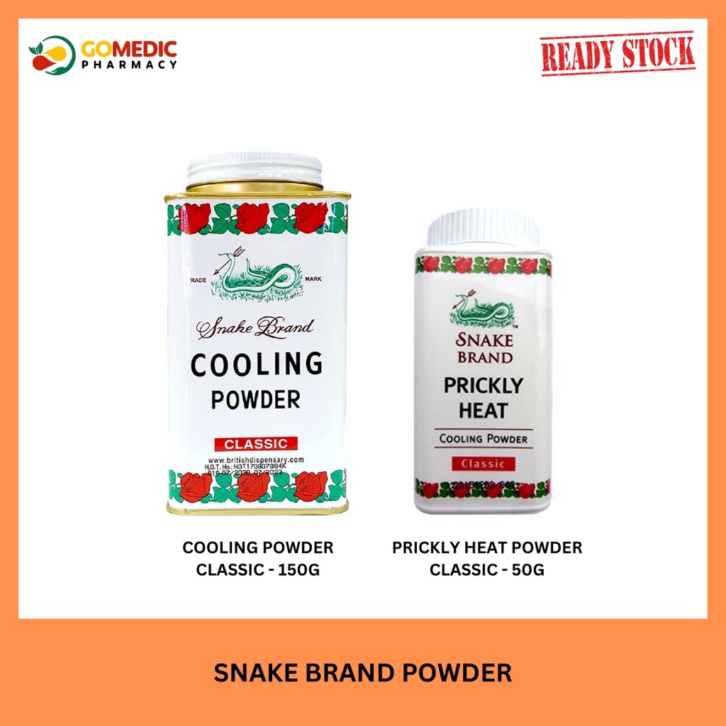 Snake Brand Powder (Prickly/Cooling) | Shopee Malaysia