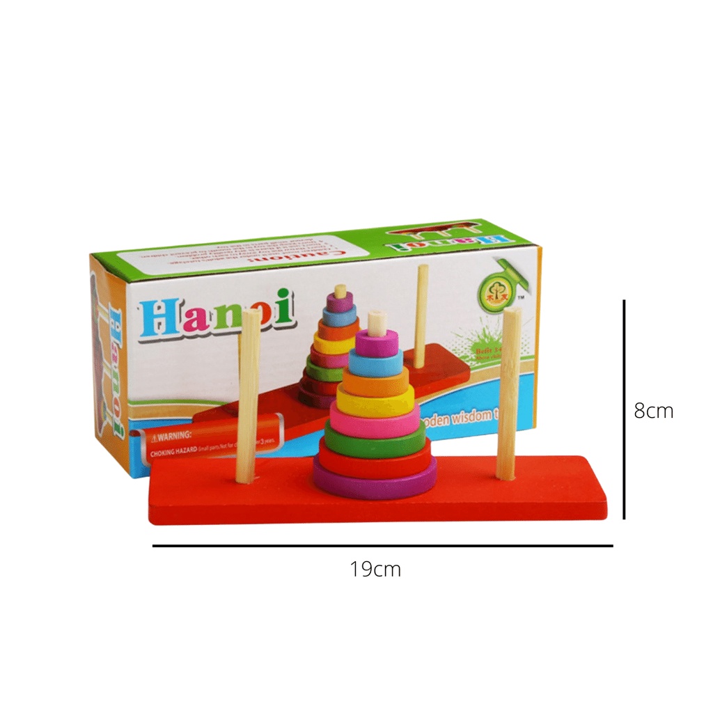 SIMI Wooden Educational Montessori Toys Baby Toddler Sensory for Early ...