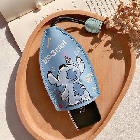 NCW-058-B Cartoon cute pull-out key case/car remote key case/key chain ...